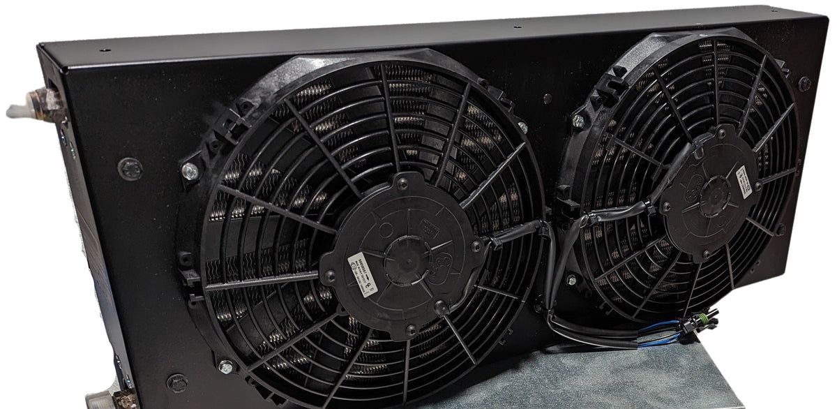 12V Undermount Air Conditioner for class B van or RV A/C Only Louvered ...