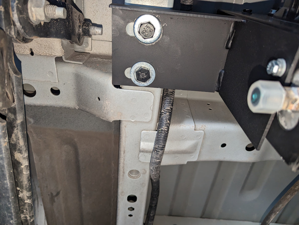 2015-2024 Ford Transit extended no drill mount – UndermountAC.com