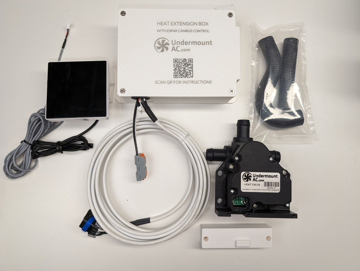 Full heat kit upgrade w/ Espar Module and Heat/AC NextGen Thermostat ...